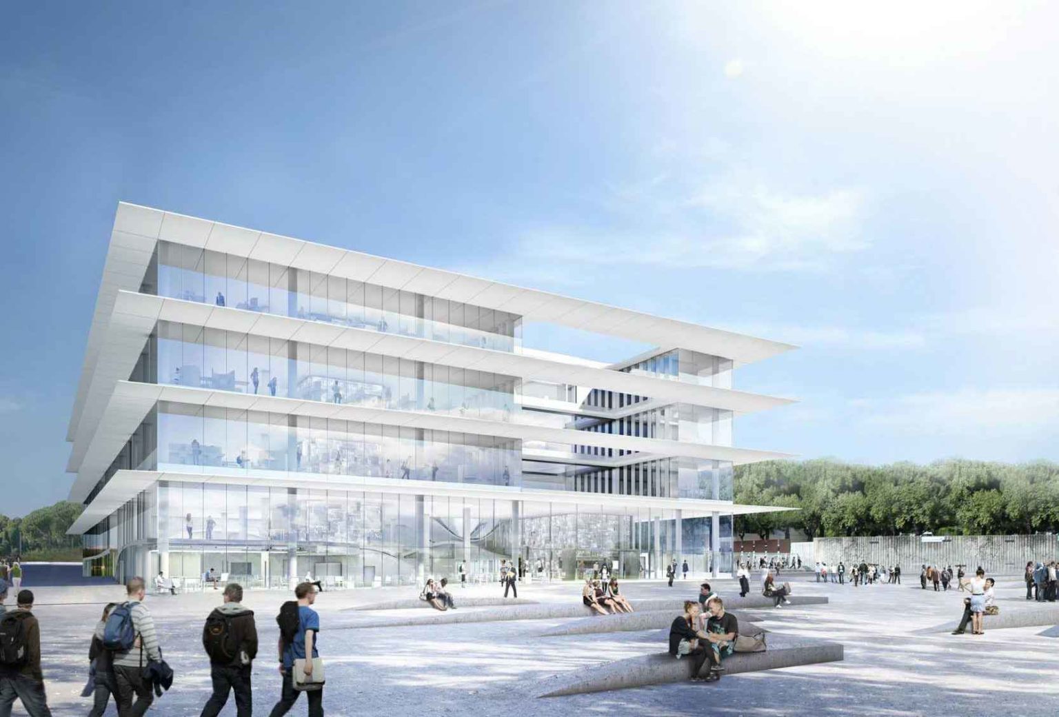 L’Atrium, le futur learning center de l’université Paul Valéry de ...