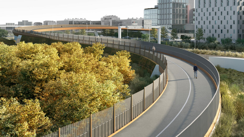 Toulouse : une passerelle innovante pour connecter Montaudran et ses ...
